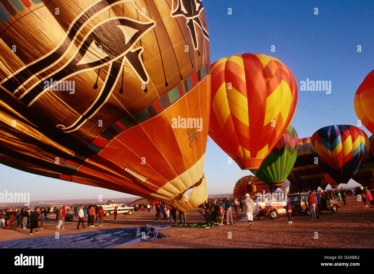 Albuquerque balloon fiesta landscape hi-res stock photography and ...