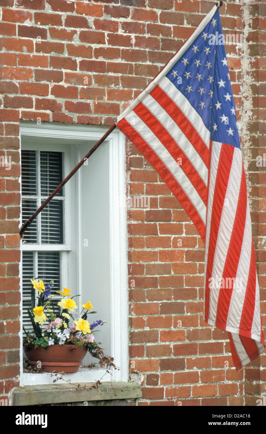 Black and white american flag hi-res stock photography and images - Alamy