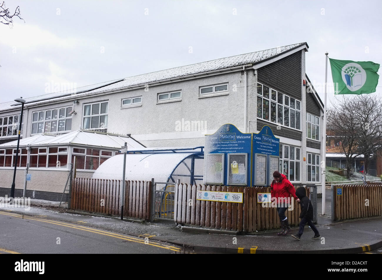 Plascrug primary school aberystwyth wales hi-res stock photography and ...