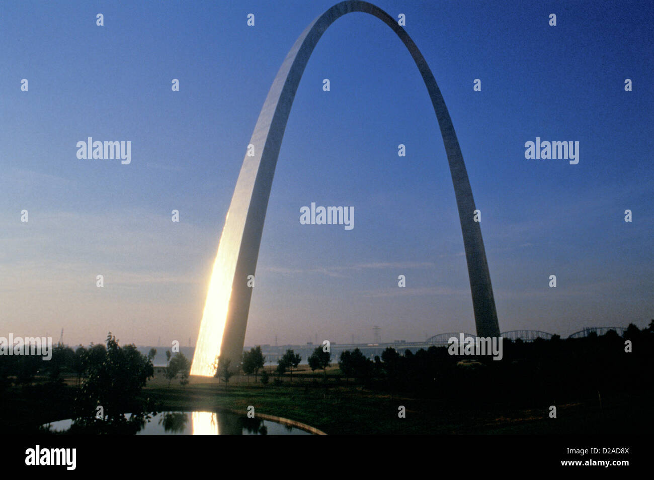 Missouri, St. Louis. The Arch Stock Photo - Alamy