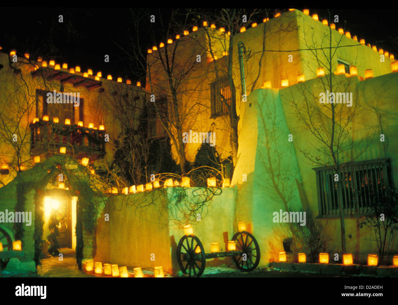 New mexico santa fe fenn gallery christmas hi-res stock photography and ...