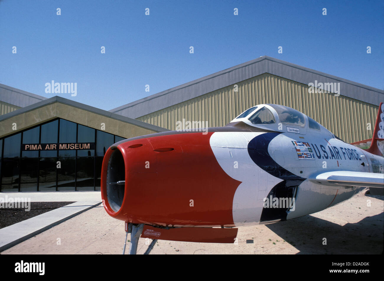 Arizona, Tucson. Pima Air Museum. Air Force Jet Stock Photo - Alamy