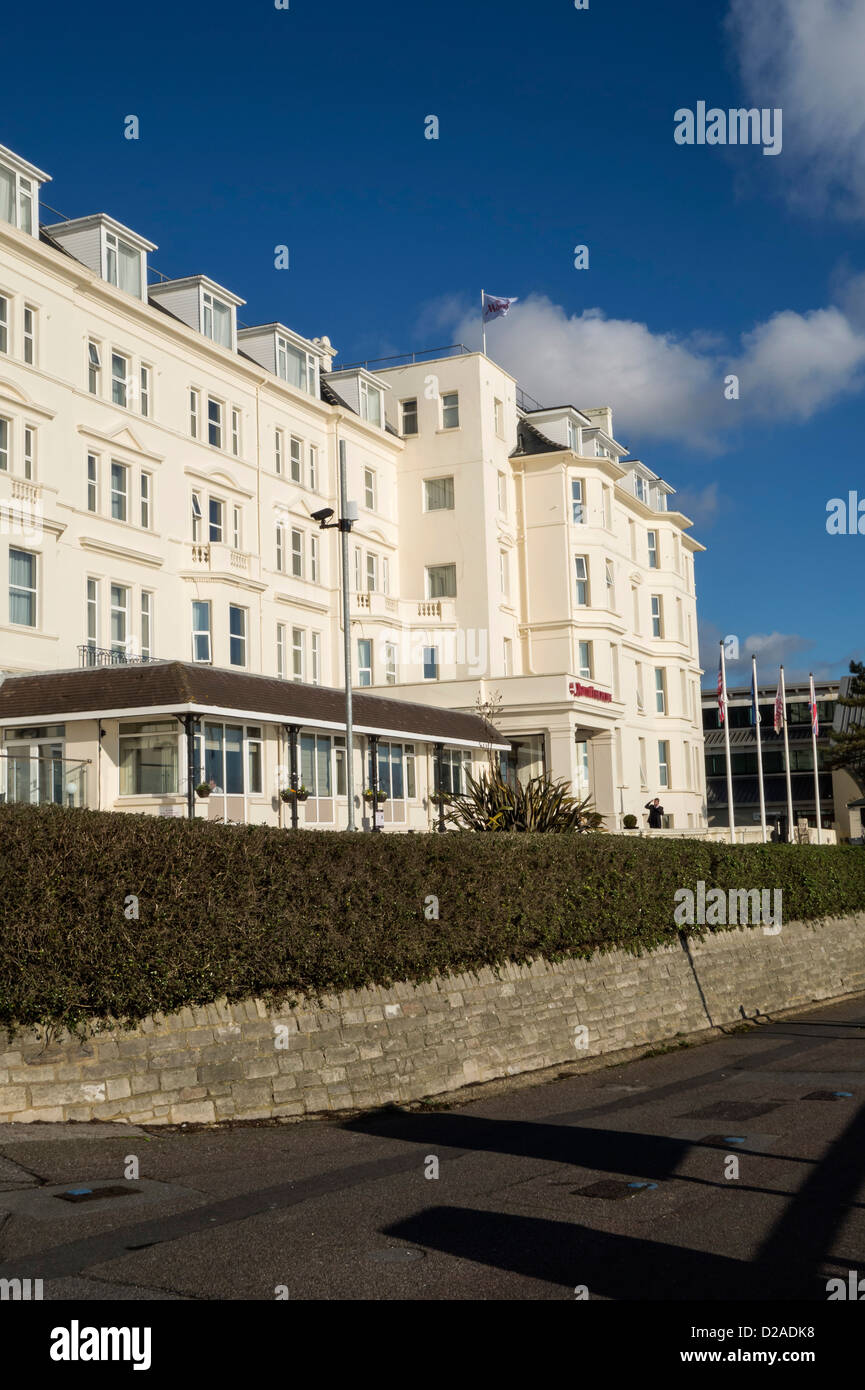 Bournemouth, Highcliff Marriott Hotel, Dorset, England, UK. Europe ...