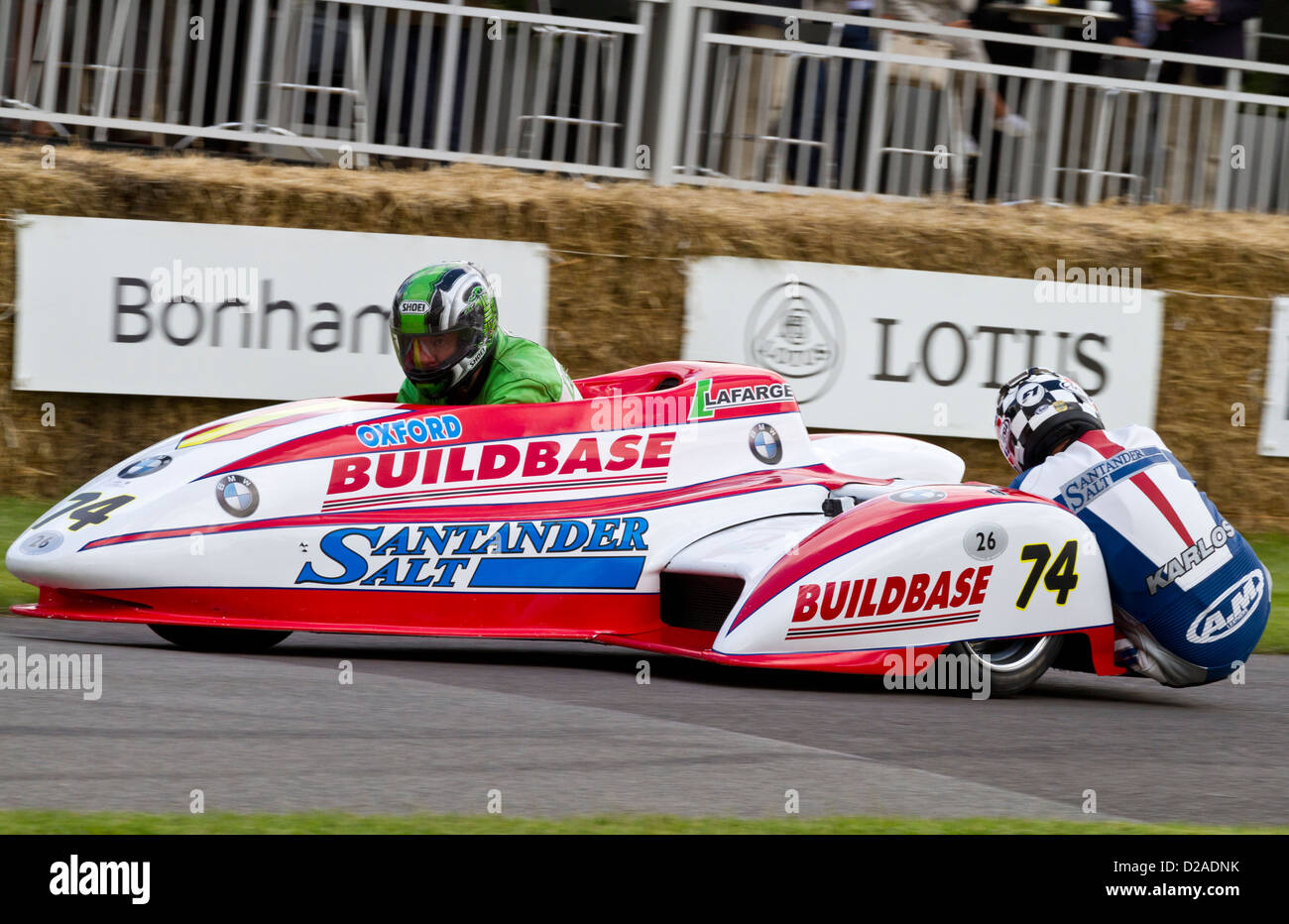 2012 LCR-BMW S1000RR sidecar with Roger Body and Karl Schofield at the ...