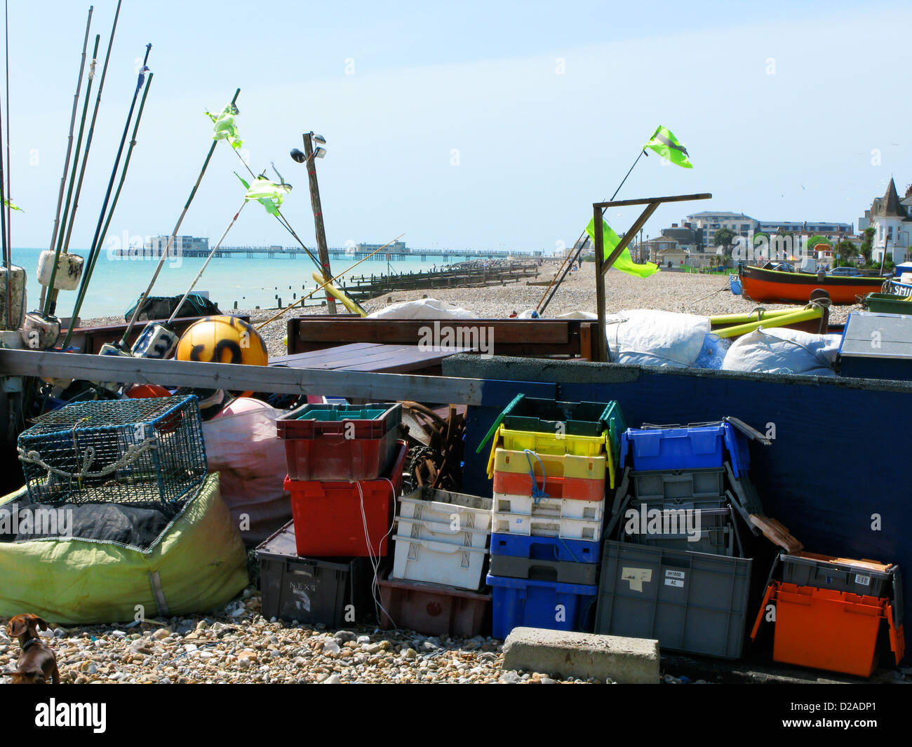 Beach boxes hi-res stock photography and images - Alamy
