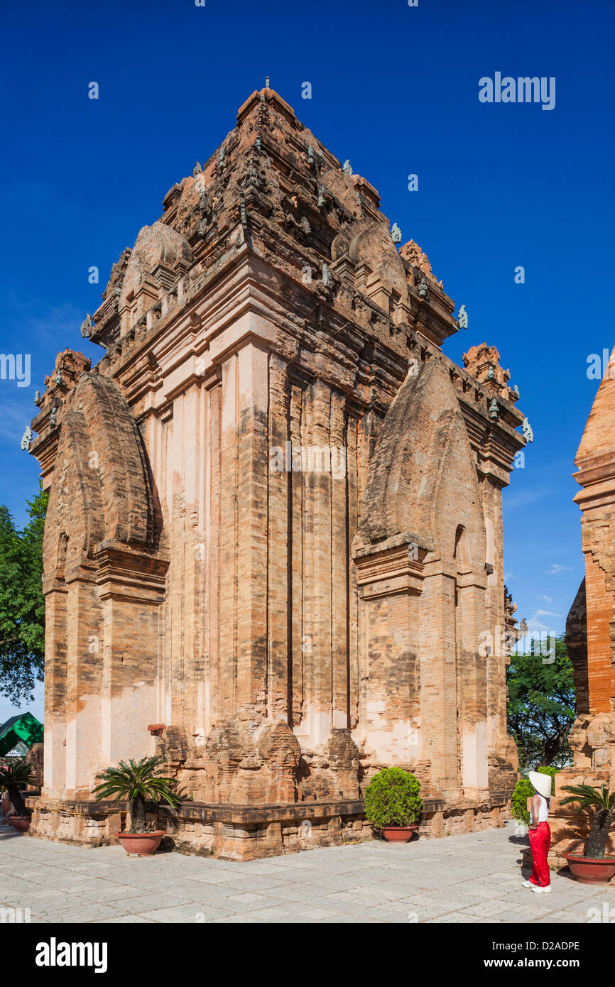 Vietnam, Nha Trang, Po Nagar, Cham Towers Stock Photo - Alamy