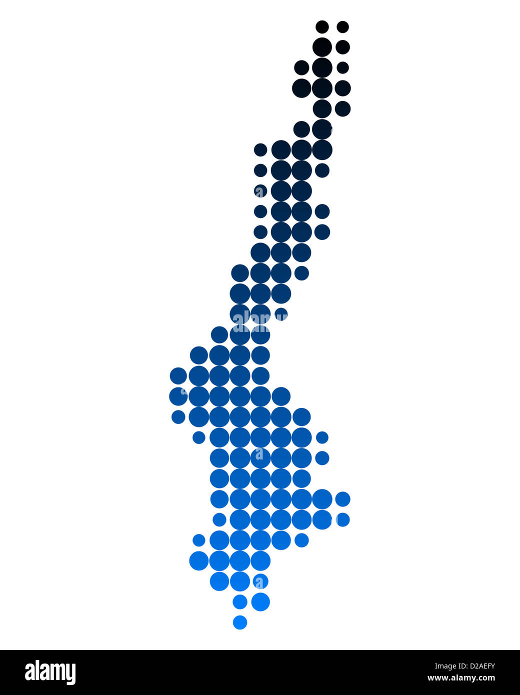 Map of Karpathos Stock Photo - Alamy