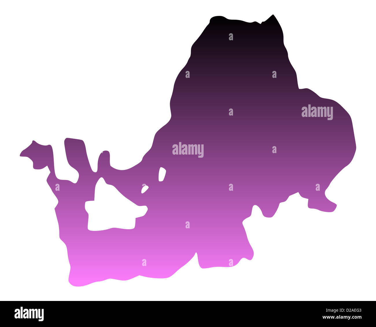 Map of lake chiemsee hi-res stock photography and images - Alamy