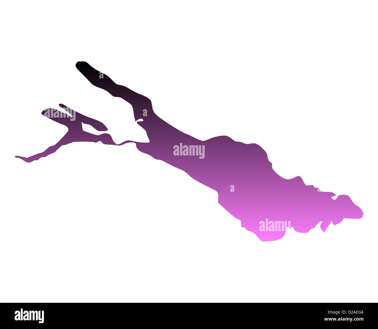 Map of Lake Constance Stock Photo - Alamy