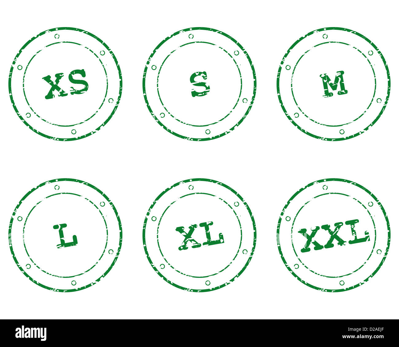 Extra large clothing label Cut Out Stock Images & Pictures - Alamy