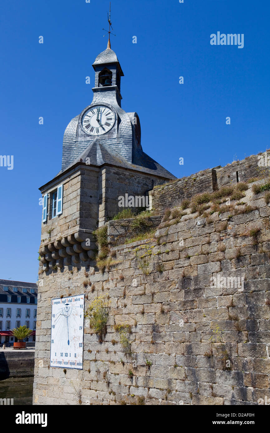 medieval town of concarneau, in the north of france Stock Photo - Alamy