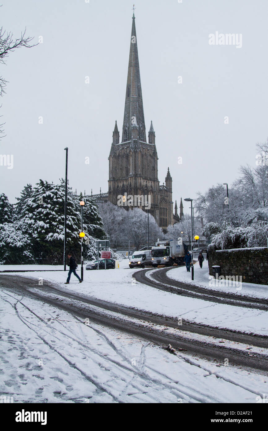 Bristol snow road hi-res stock photography and images - Alamy