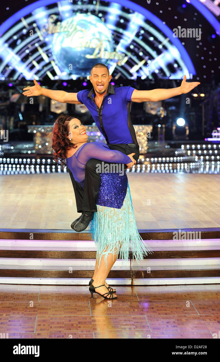 Lisa Riley and Robin Windsor at the Strictly Come Dancing Tour ...