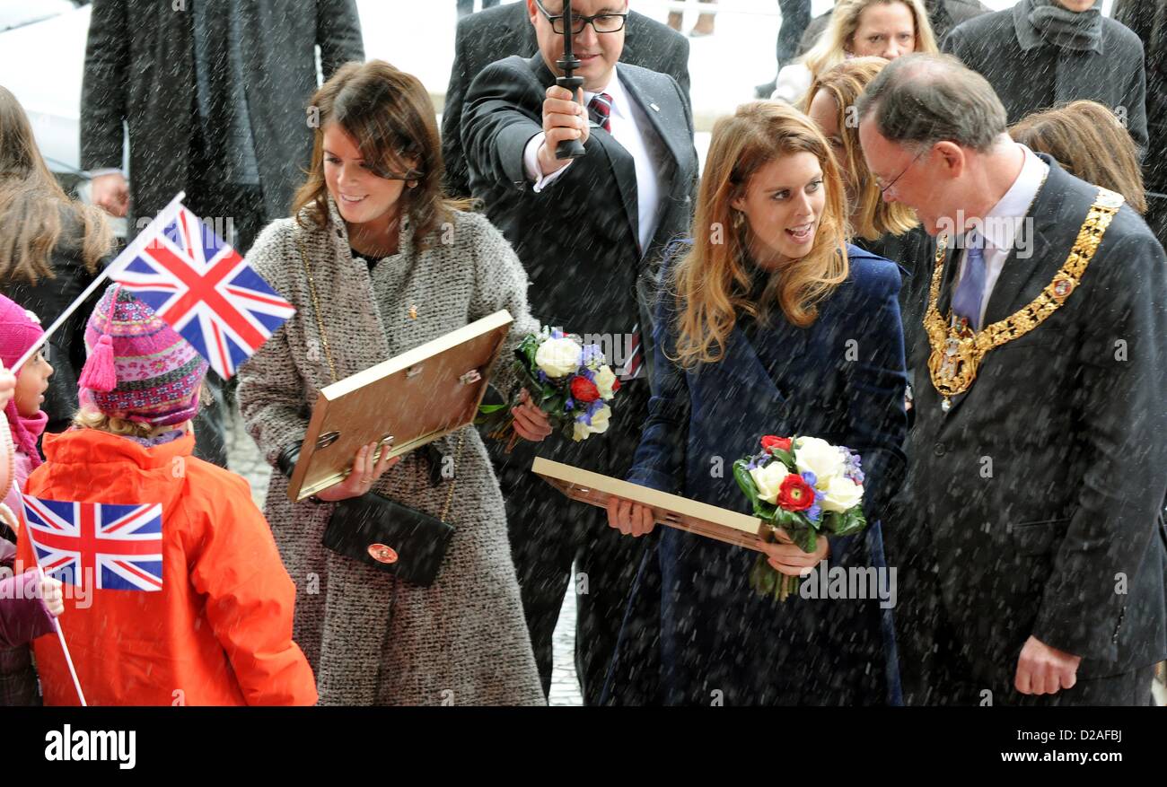 British princesses beatrice eugenie york hi-res stock photography and ...