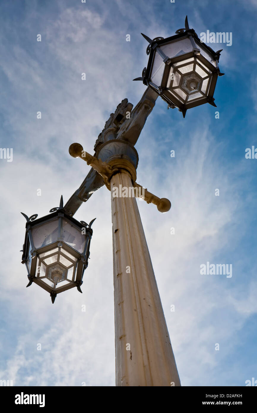 Old Lamp Post in Brighton, in the south of England Stock Photo - Alamy