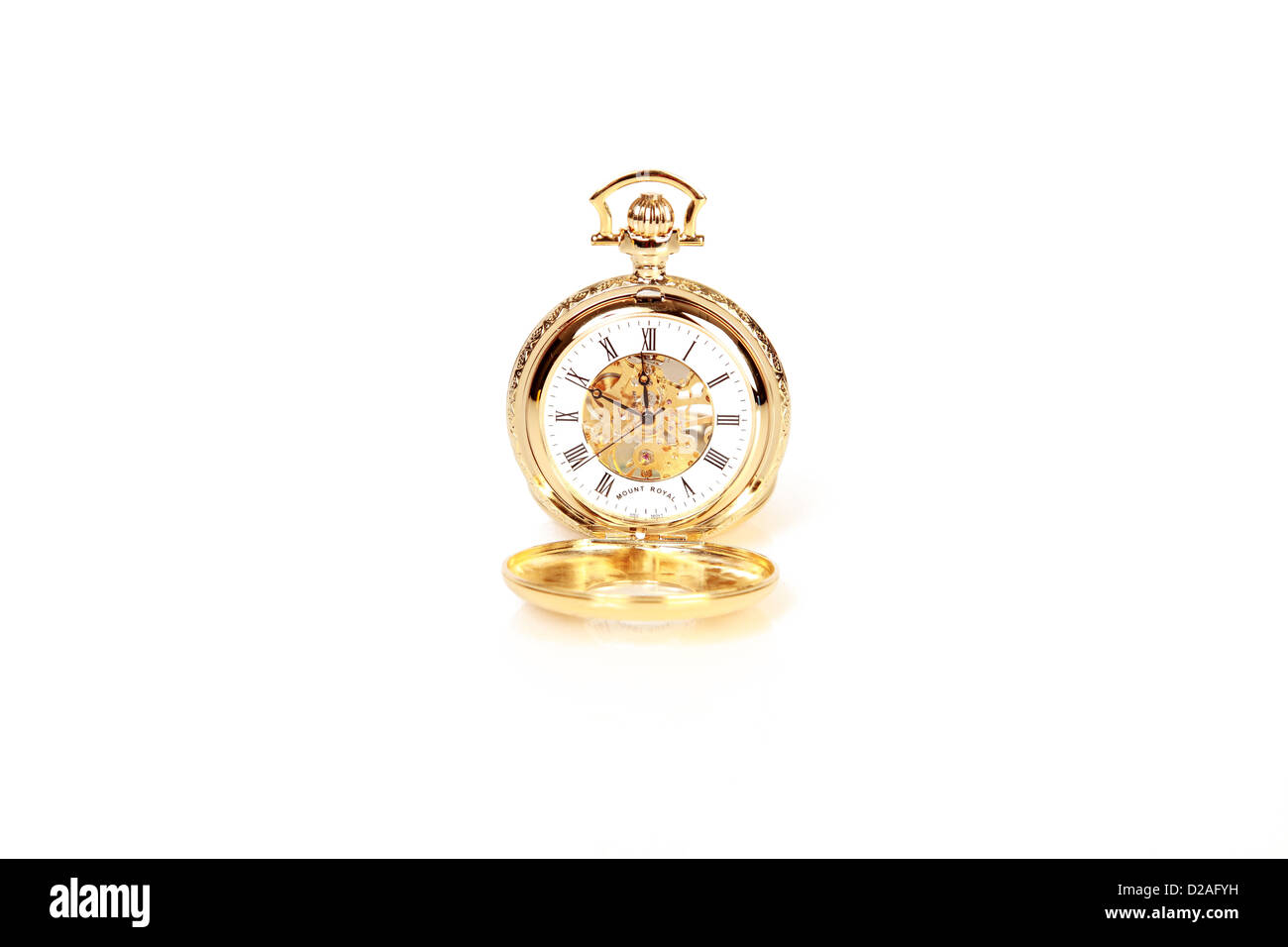 Mount royal pocket watch Stock Photo - Alamy