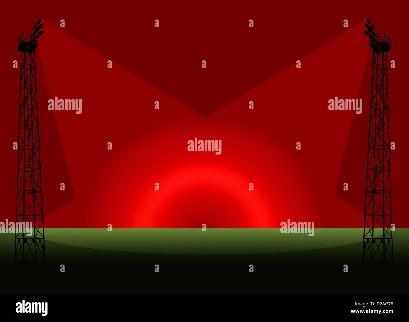 Flood lit games area hi-res stock photography and images - Alamy