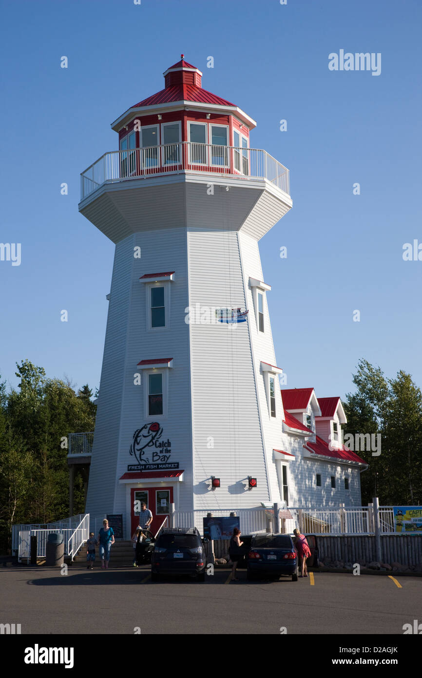 Lighthouse of Masstown Market shopping mall and garden centre, Masstown ...