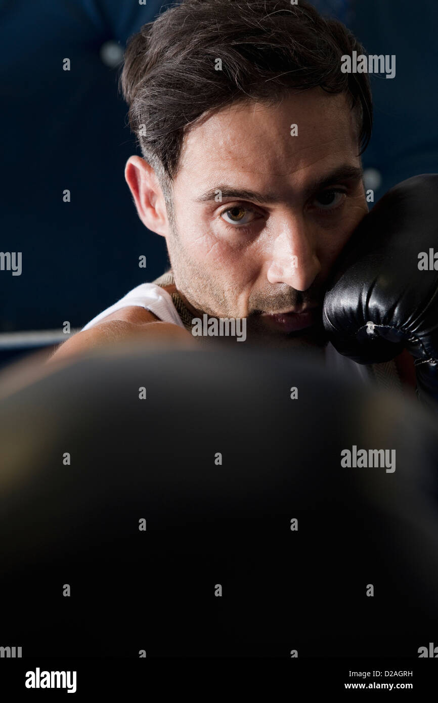 Boxer lifting arms hi-res stock photography and images - Alamy