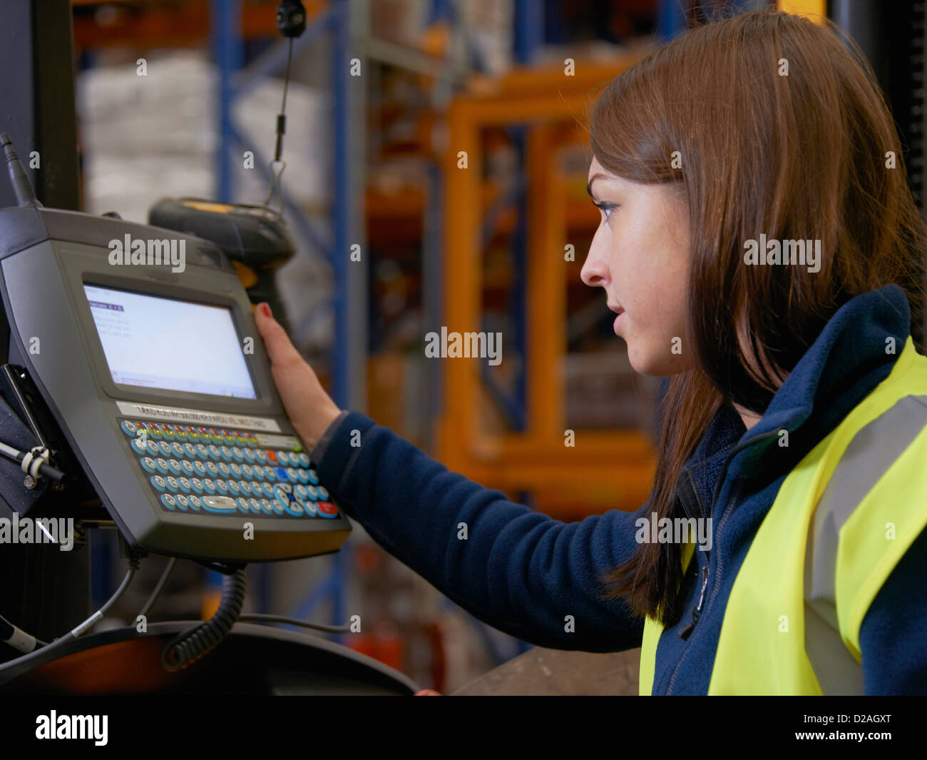 Forklift warehouse hi-res stock photography and images - Alamy