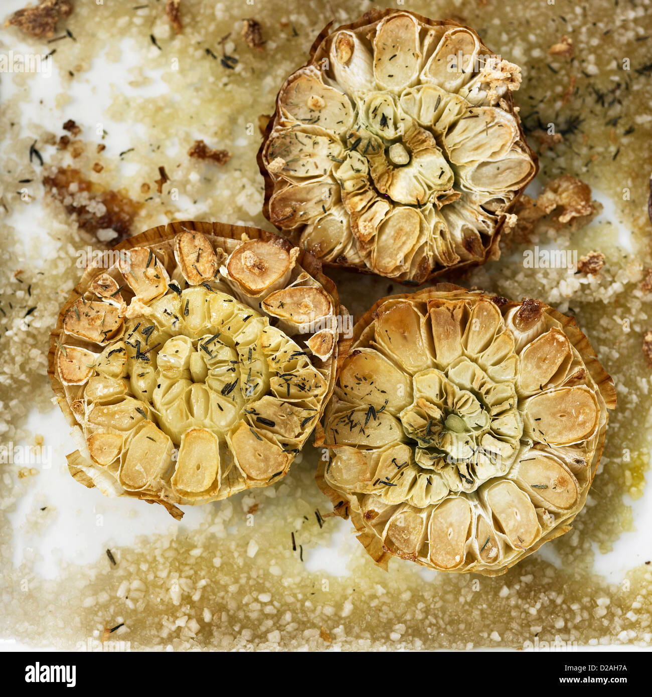 Garlic cross section hi-res stock photography and images - Alamy