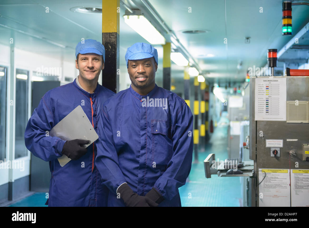 Car factory workers african american hi-res stock photography and ...