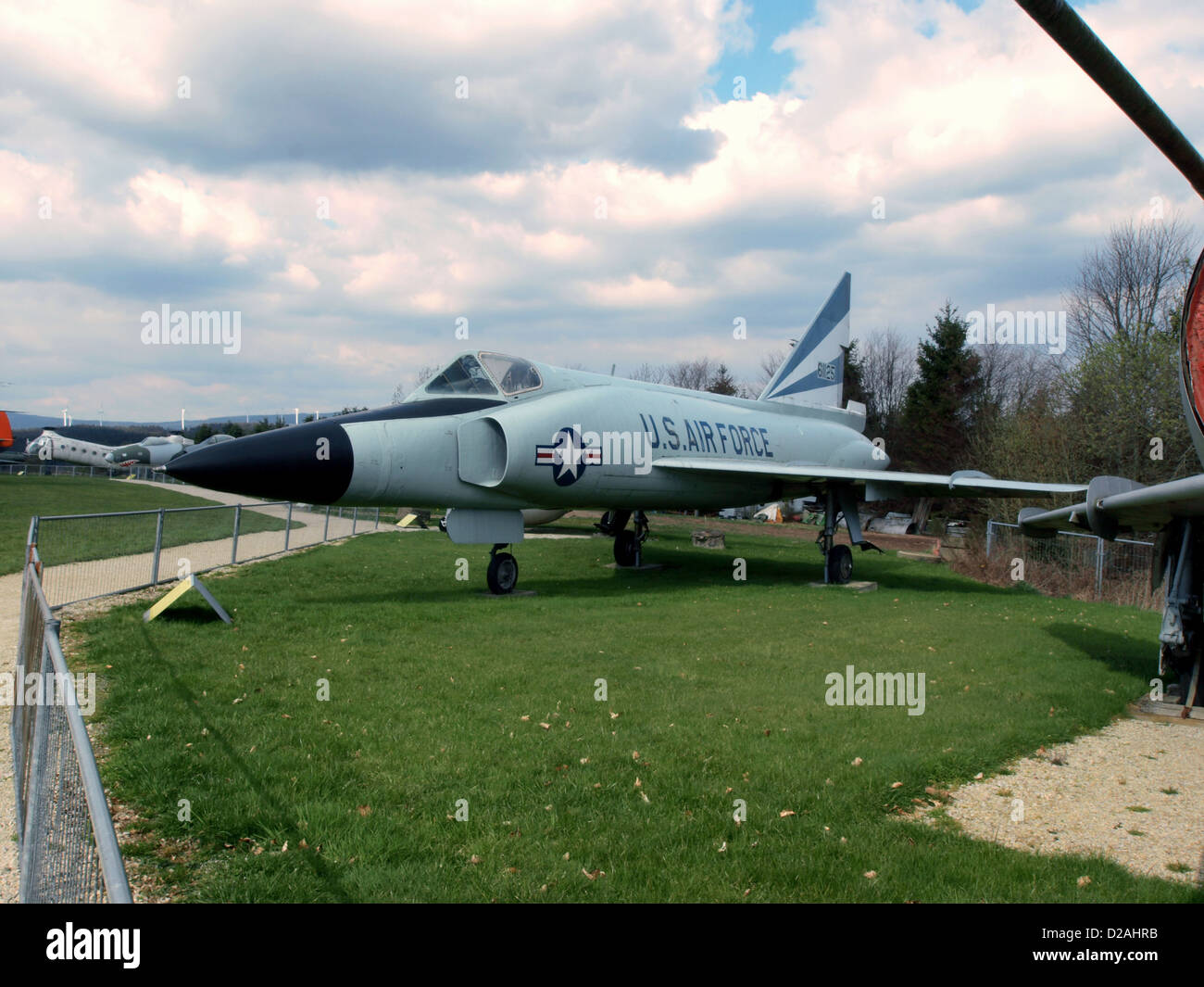 The Convair F-102A Delta Dagger, with tail number 61125, was a ...