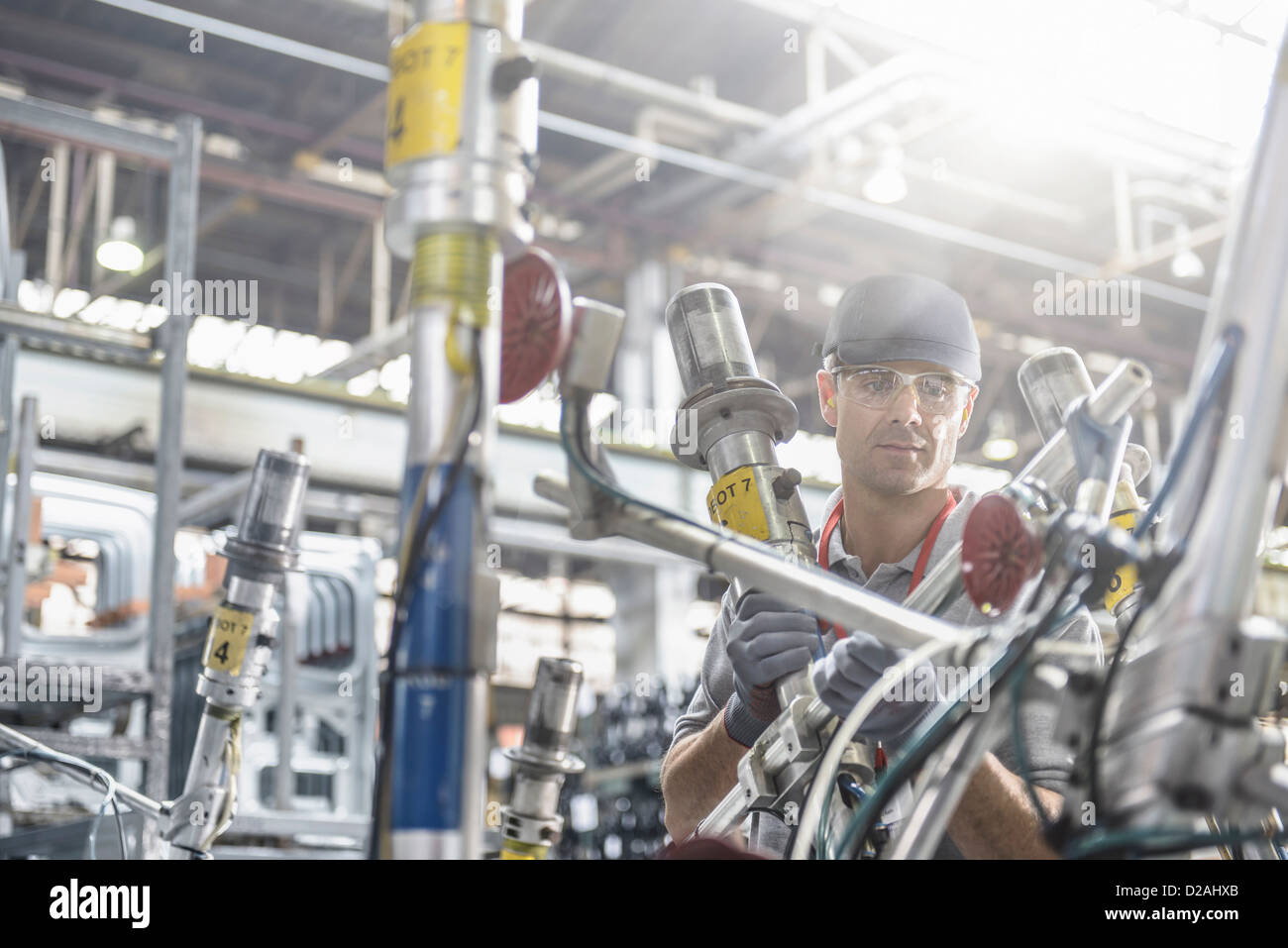 Car factory worker hi-res stock photography and images - Alamy