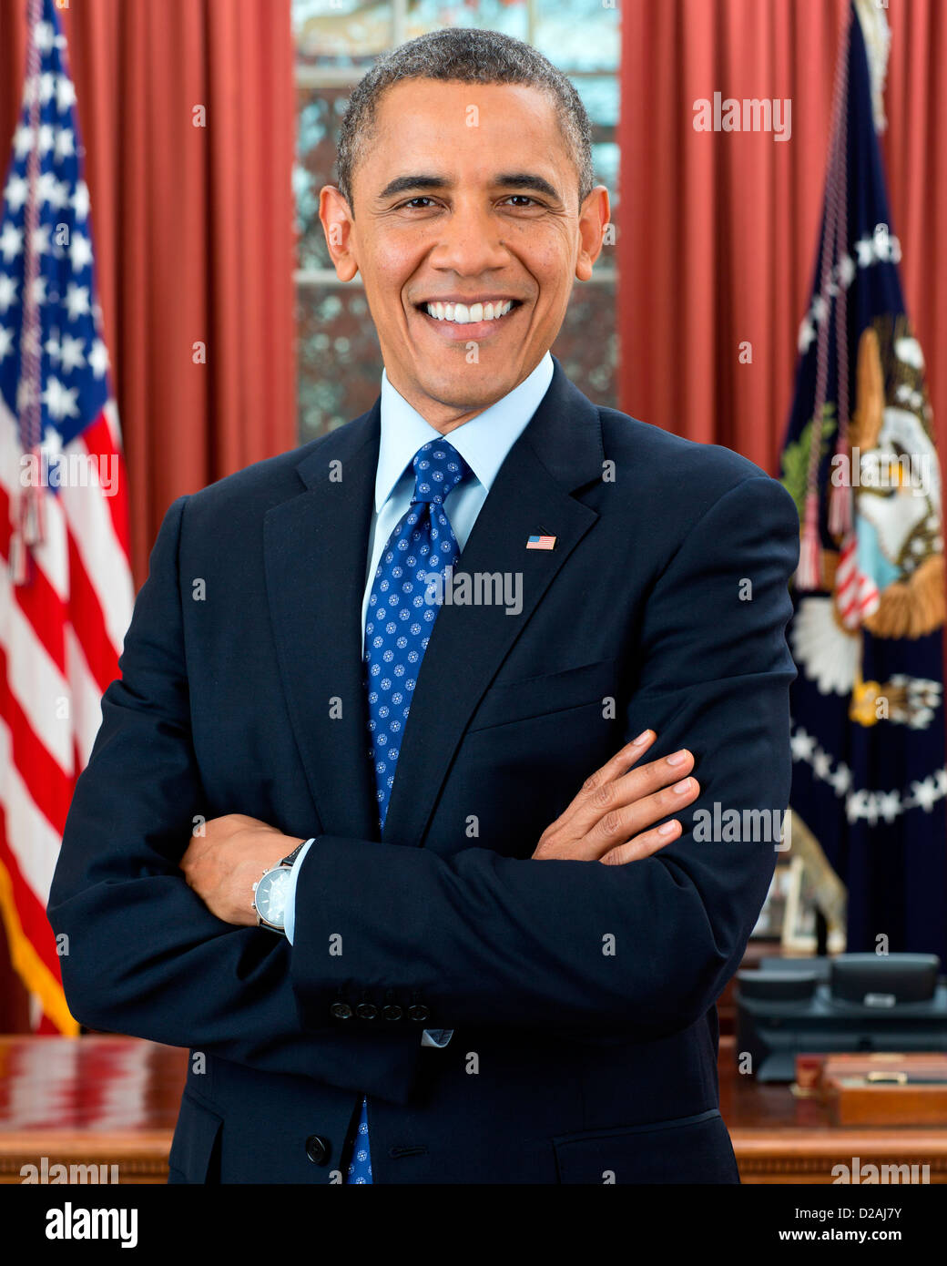 US President Barack Obama is photographed during a presidential ...