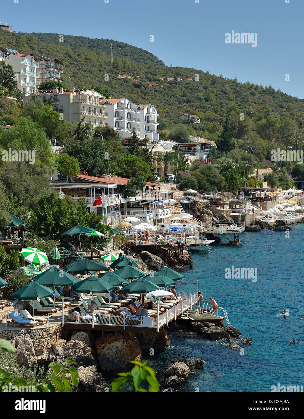Kas Turkey a resort town on the Mediterranean Coast Stock Photo - Alamy