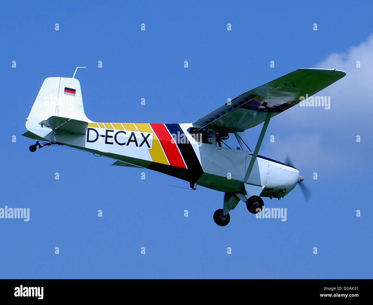 The SCHEIBE SF-23A Sperling D-ECAX is a German-made two-seat glider ...