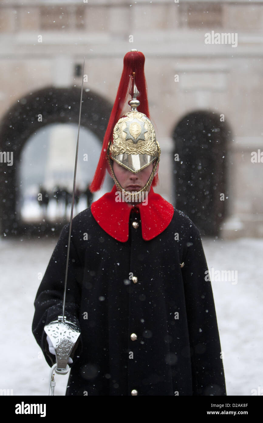 Horseguards parade snow hi-res stock photography and images - Alamy