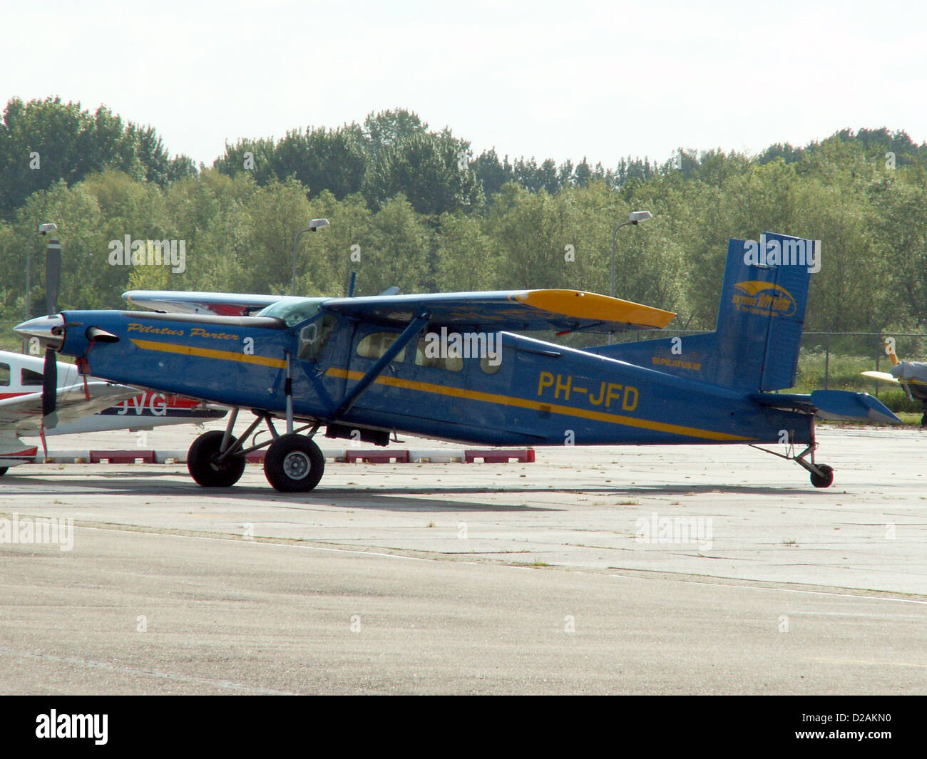 PH-JFD, a vintage autogyro, pictured at Rotterdam Airport. The aircraft ...