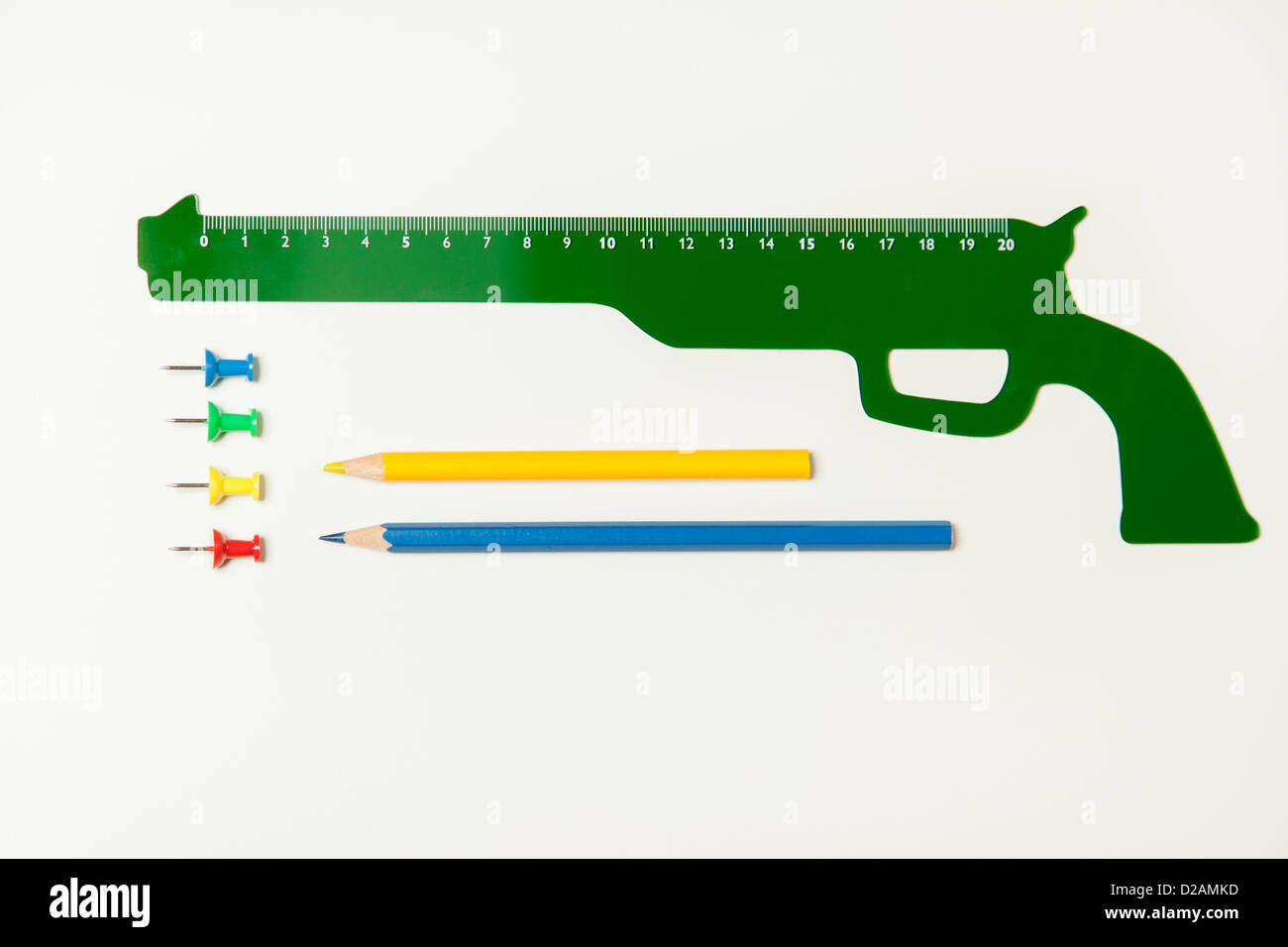 Pin gun hi-res stock photography and images - Alamy