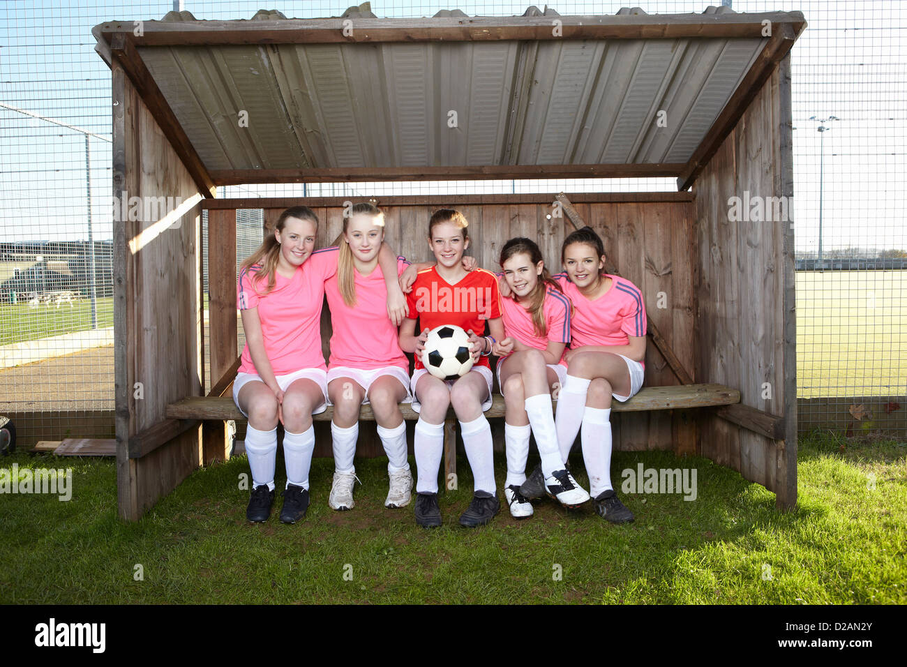 Football team formation hi-res stock photography and images - Alamy