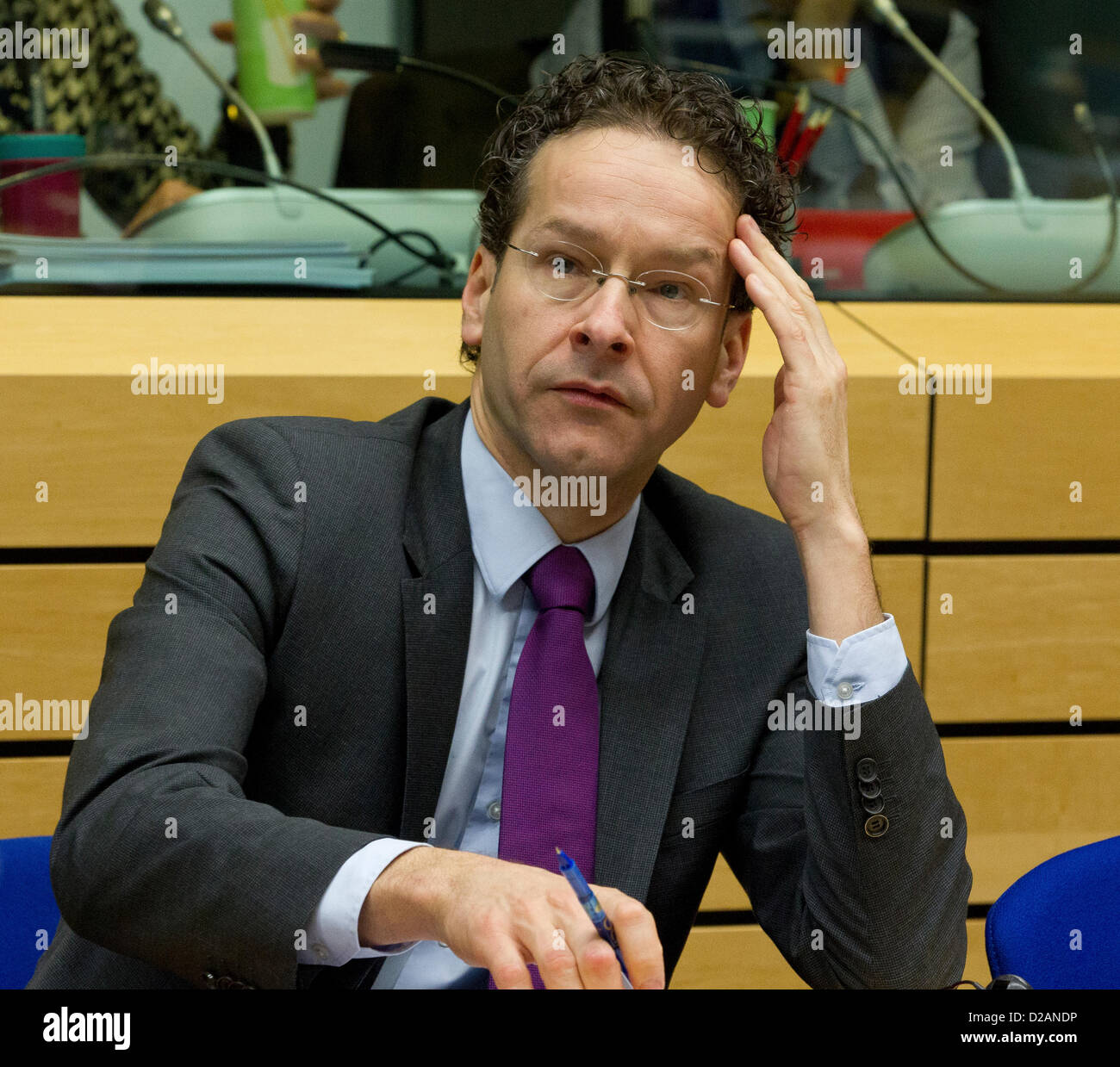 The powerful body of euro zone finance ministers hi-res stock ...