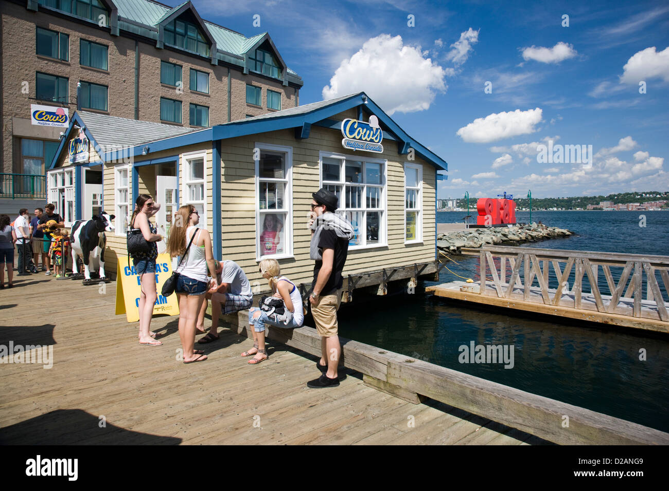 Cow's ice cream shop in Halifax, Nova Scotia, claiming to be Canada's ...