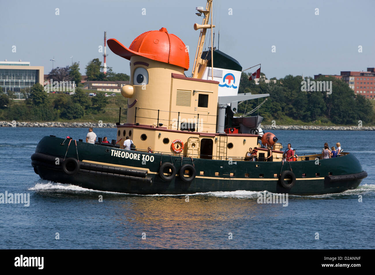 The Theodore Too tugboat which gives tours around Halifax Harbour in ...