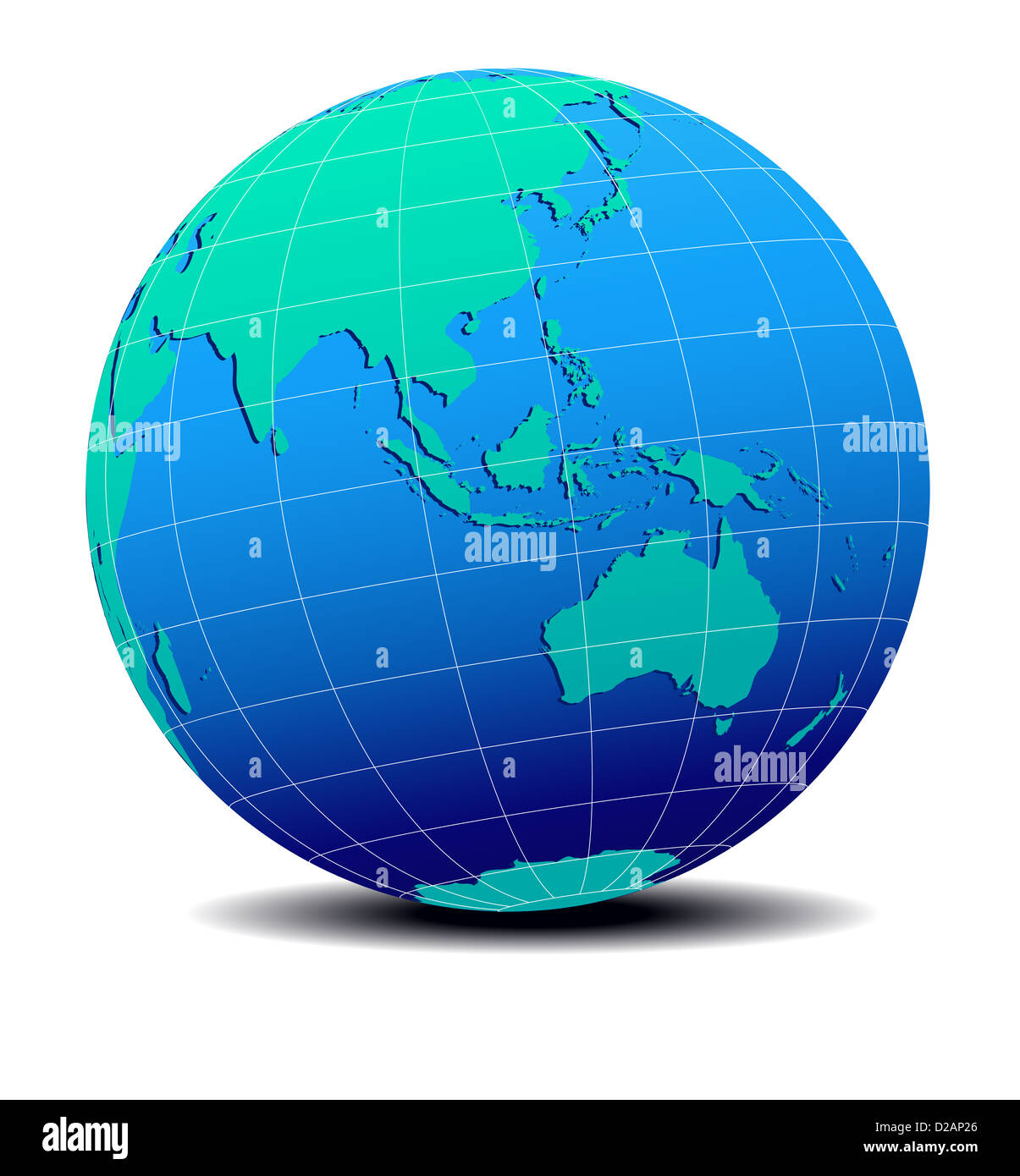 Australia new zealand fiji Cut Out Stock Images & Pictures - Alamy