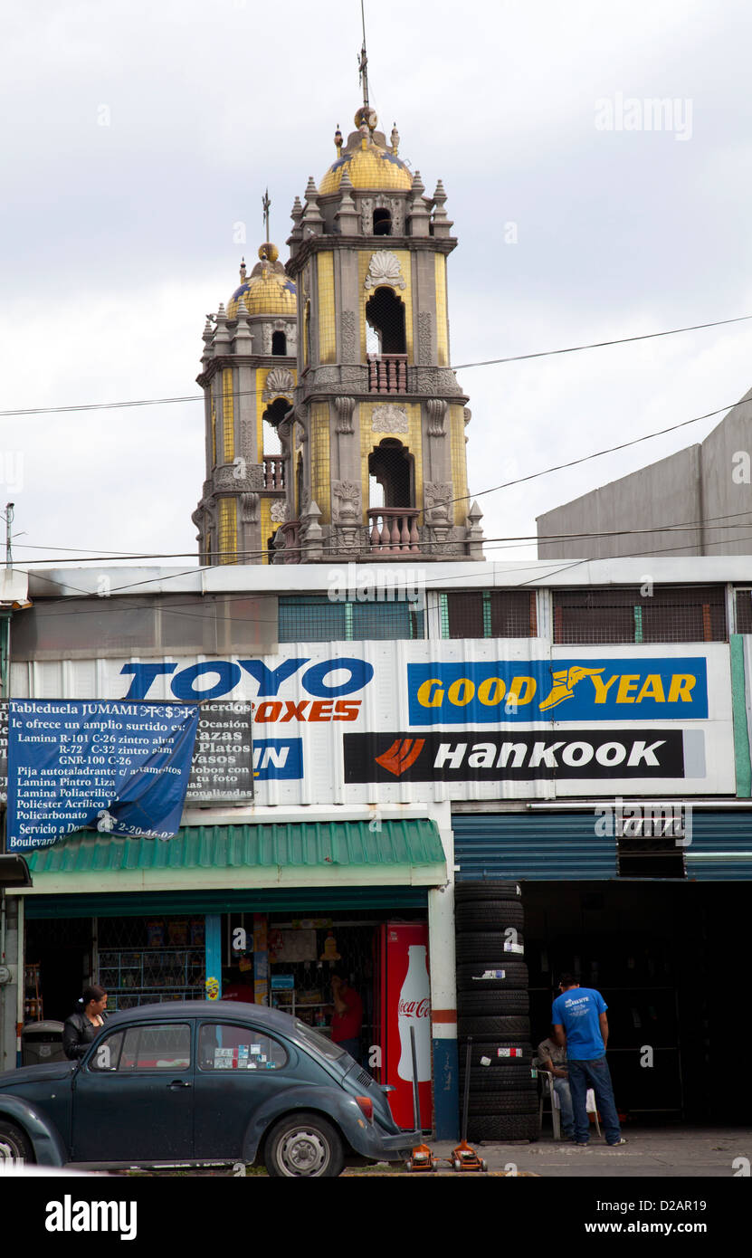Town of Puebla in Mexico Stock Photo - Alamy