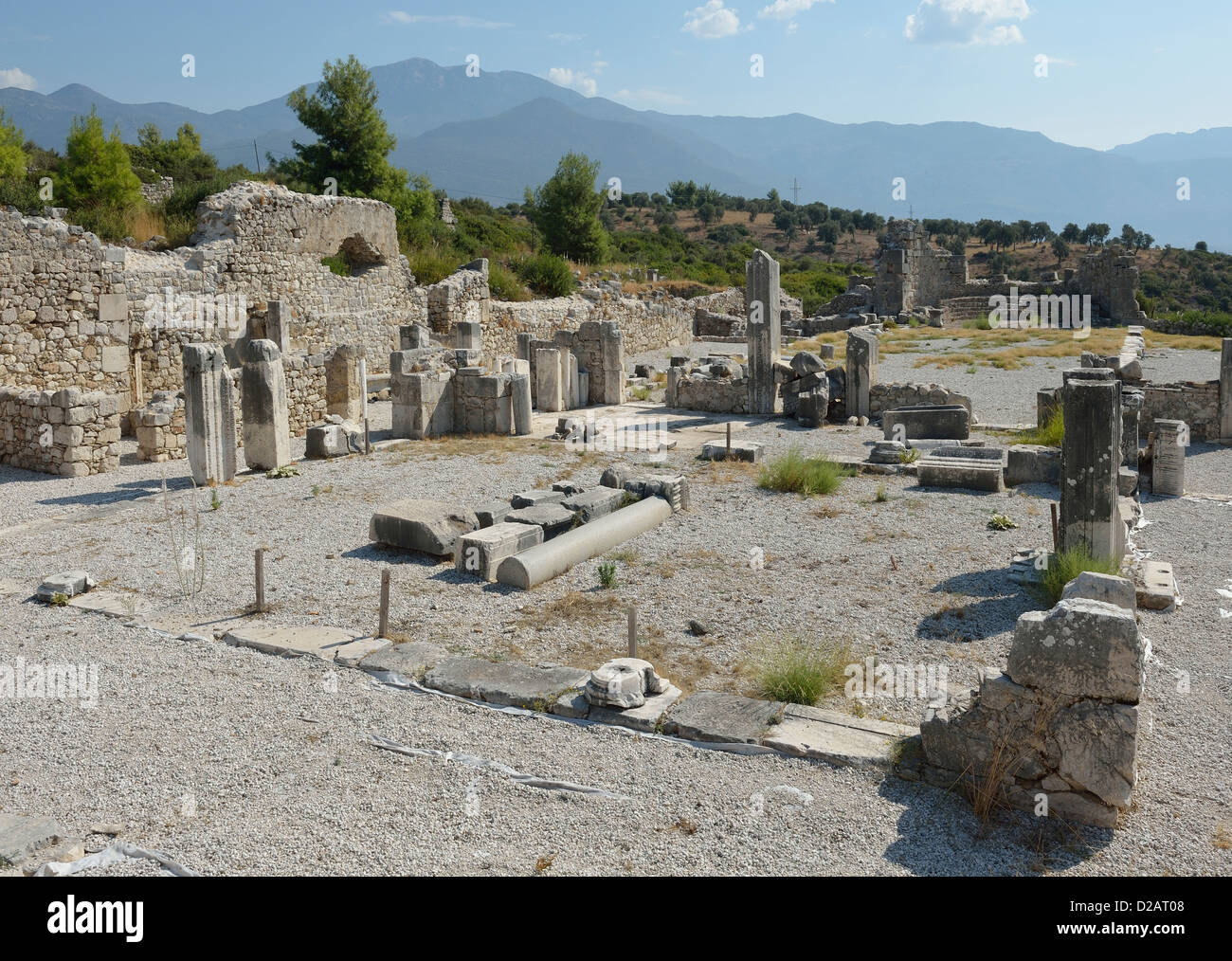 Classical ruins Xanthos Turkey near modern day Islamar Stock Photo - Alamy