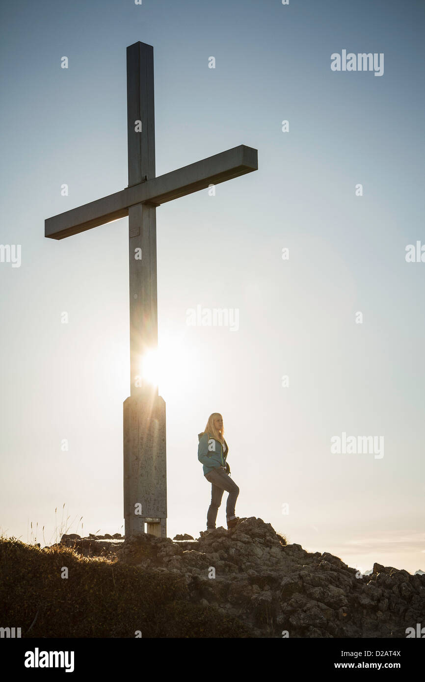 Christian cross hilltop hi-res stock photography and images - Alamy