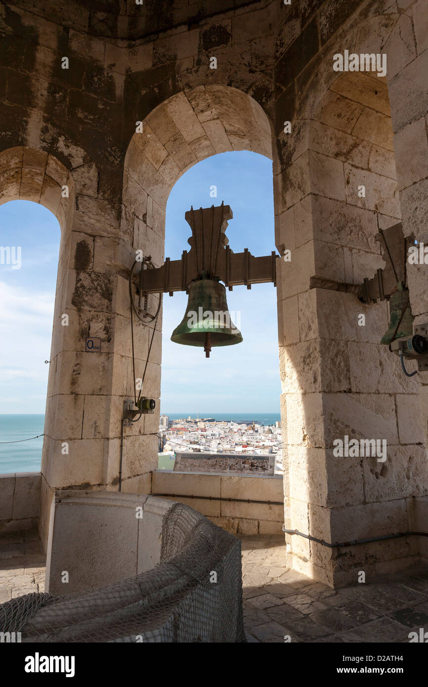 Cadiz cathedral bell tower bells hi-res stock photography and images ...