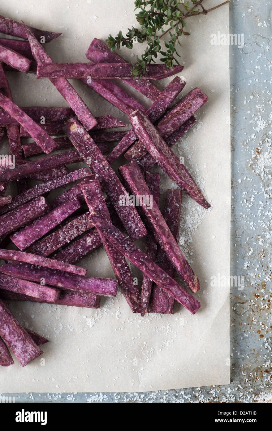 Purple Sweet Potato Fries