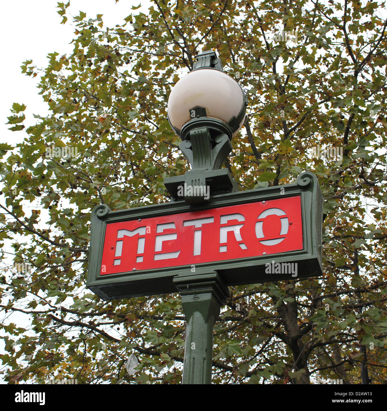 Metro station sign in Paris Stock Photo - Alamy