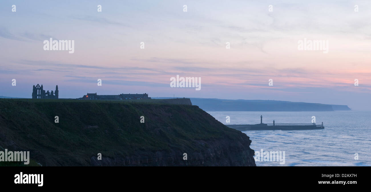 Whitby cliffs spooky hi-res stock photography and images - Alamy