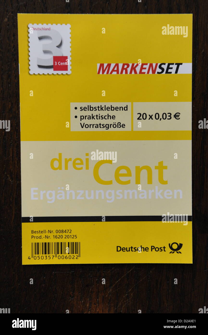 Postage on letter from germany hi-res stock photography and images - Alamy