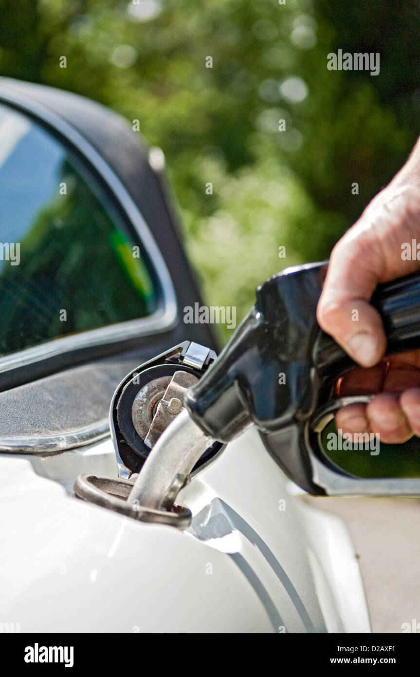 Fuel for Classic TVR Car Stock Photo - Alamy