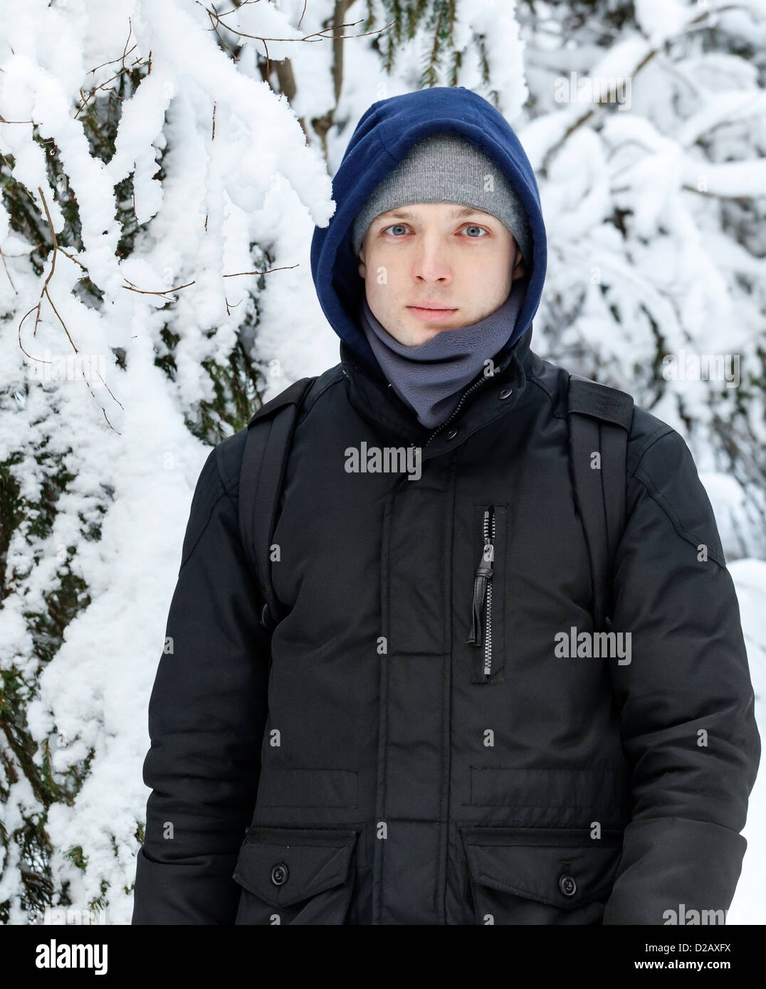 Cool young man hat hi-res stock photography and images - Alamy
