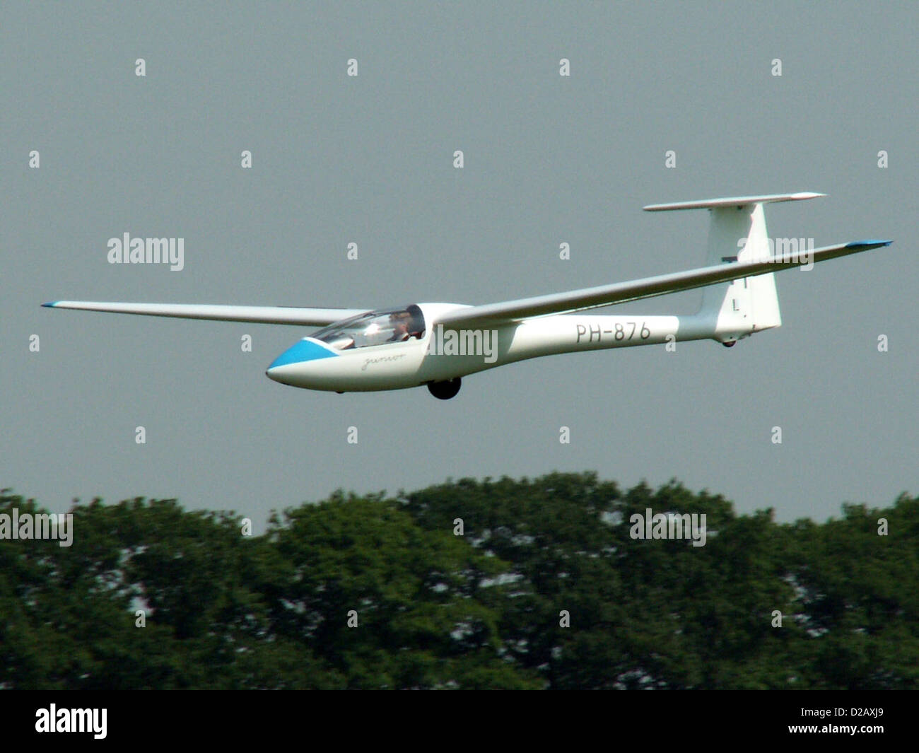 SZD-51-1 Junior, a light, single-engine glider with autogyro ...